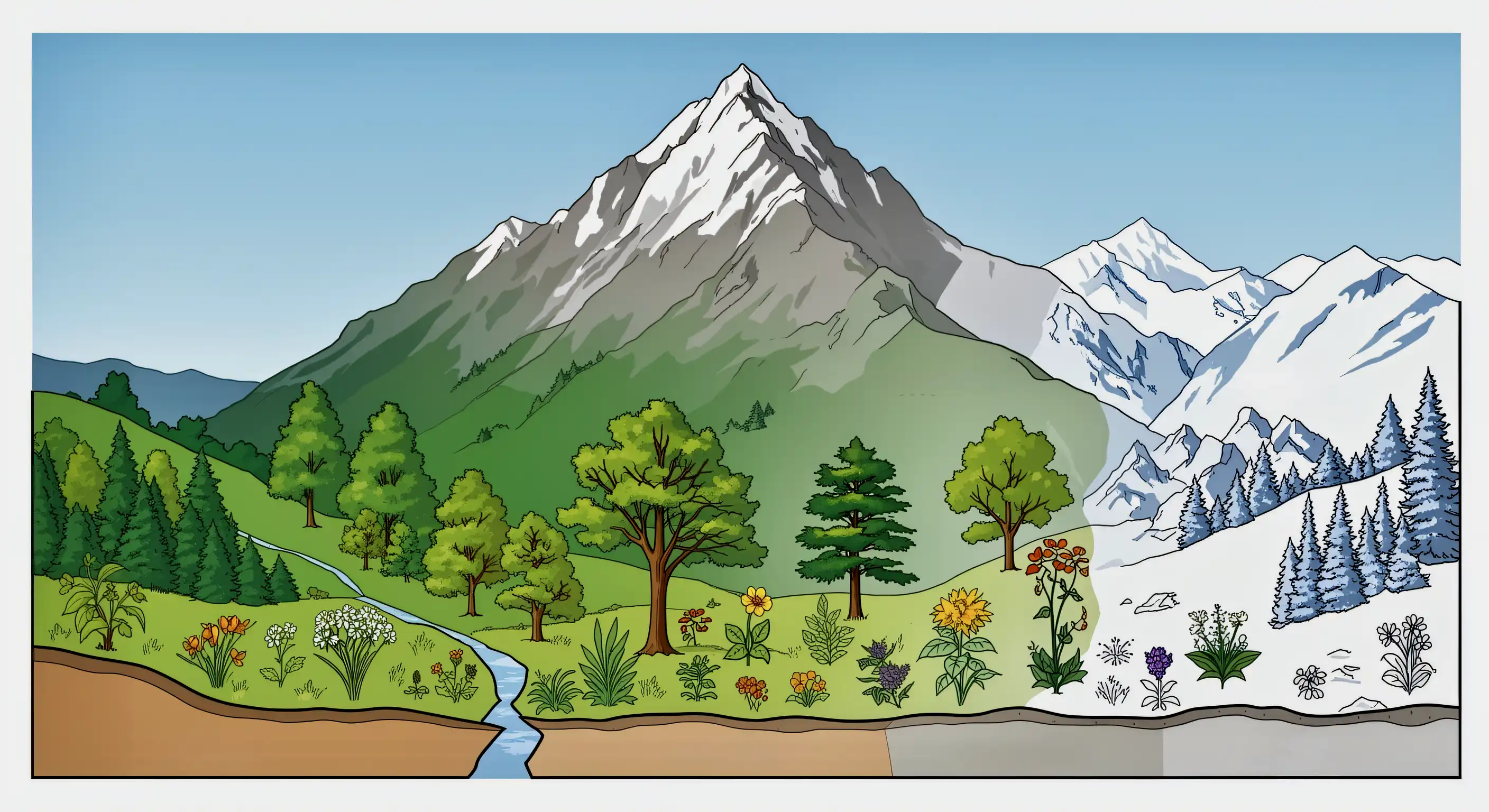 Zonation altitudinale : quand la montagne perd ses étages ...